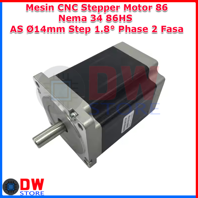 Jual Stepper Motor 86 Nema34 Nema 34 Stepping CNC Milling Router ...