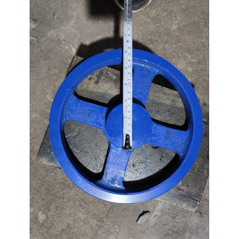 Jual PULLEY B1 10 INCH ASS BESAR BESI COR | Shopee Indonesia