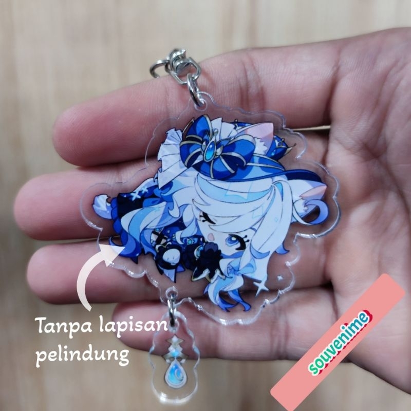 Jual Gantungan Kunci Karakter Furina Genshin Impact Akrilik Bening Transparan Keychain Hadiah ...
