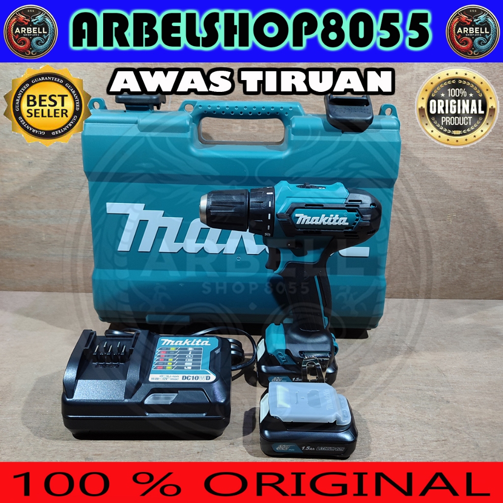 Jual MAKITA DF333DWYE CORDLESS DRILL BOR BATTRE MAKITA DF 333 DWYE ...