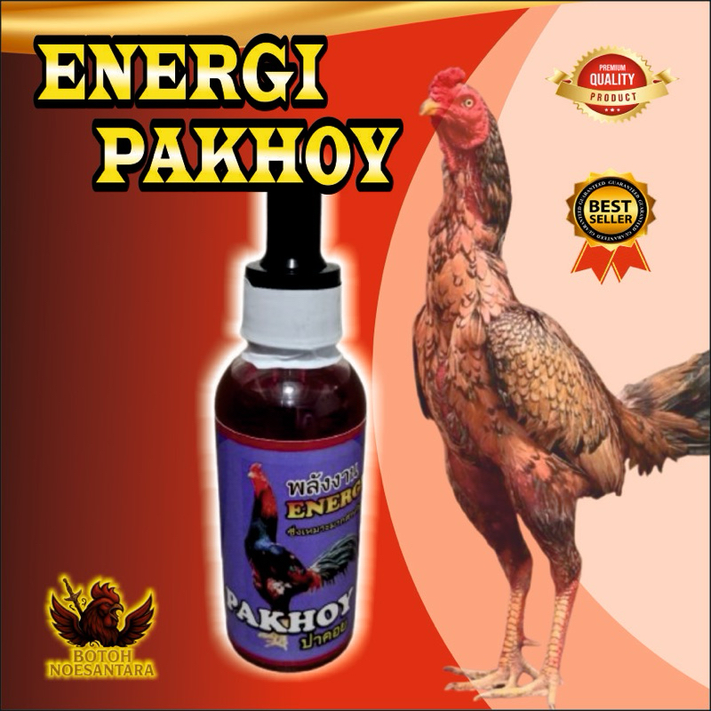 Jual Energy Pakhoy Suplemen Vitamin Ayam Pakhoy Untuk Otog Dan Stamina ...