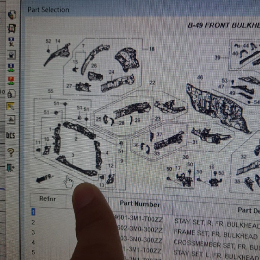 Jual bullhead besi rangka palangan radiator assy hrv 2022 2023 2024 ori ...