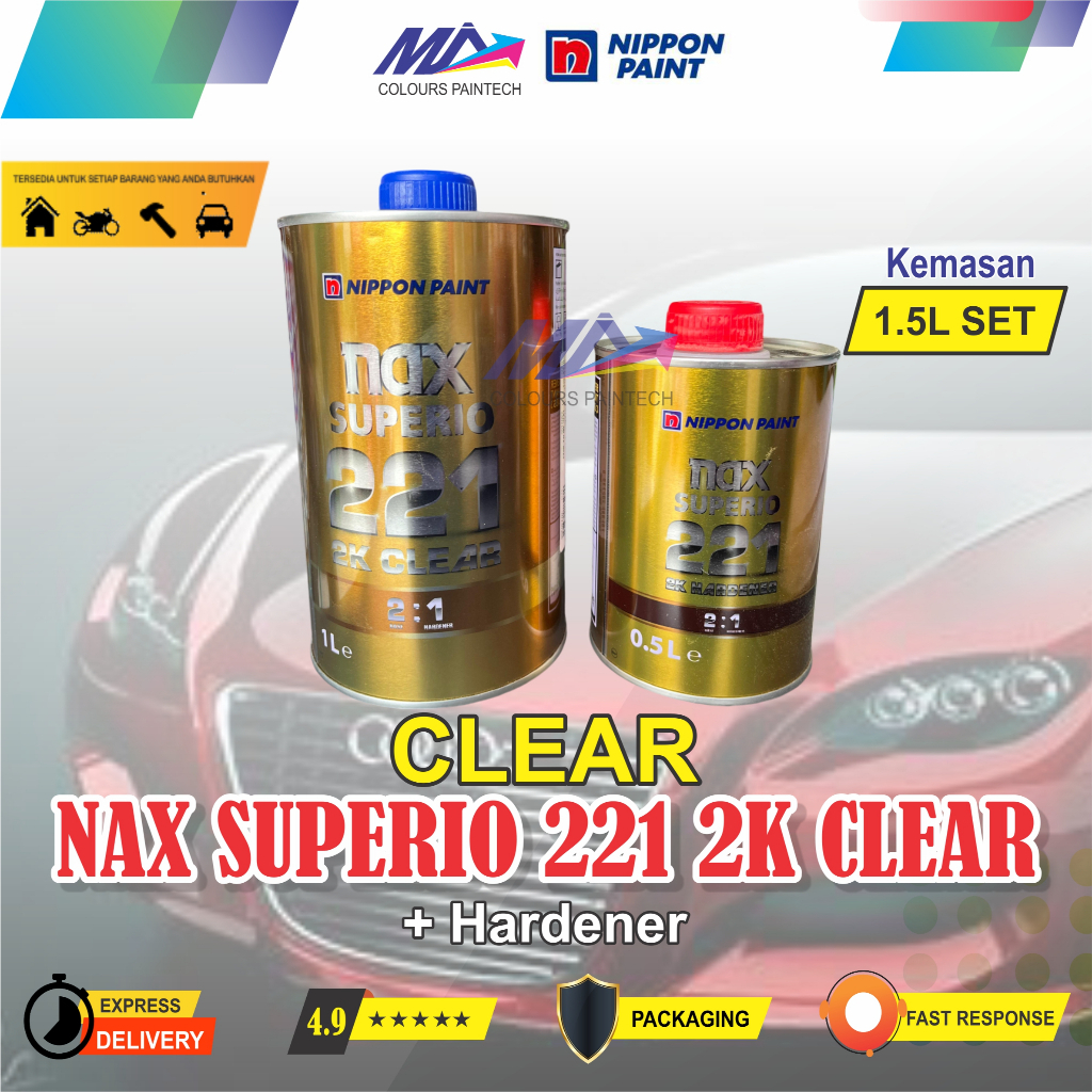 Jual CLEAR NAX SUPERIO 221 2:1 1,5 LITER | Shopee Indonesia