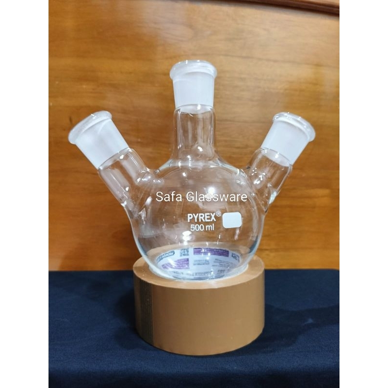 Jual Labu Leher Tiga / Boling Flask 3 Neck / Labu Didih Leher Tiga ...