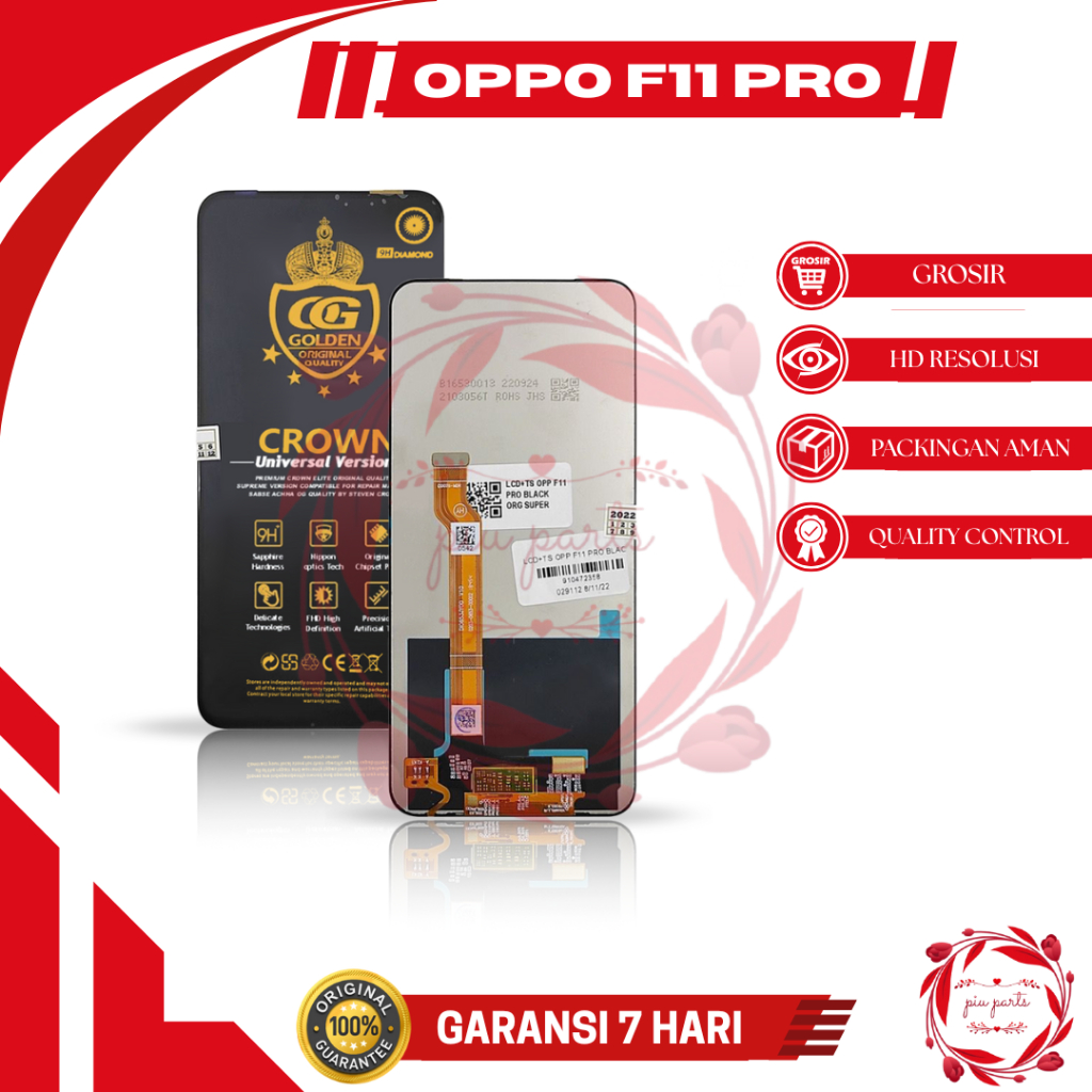Jual LCD OPPO F11 PRO CPH 1969 TOUCHSCREEN FULLSET COMPLETE ORIGINAL ...