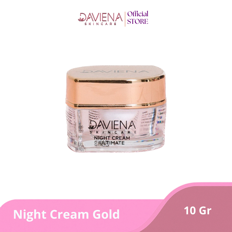 Jual Daviena Skincare - Night Cream Gold | Shopee Indonesia