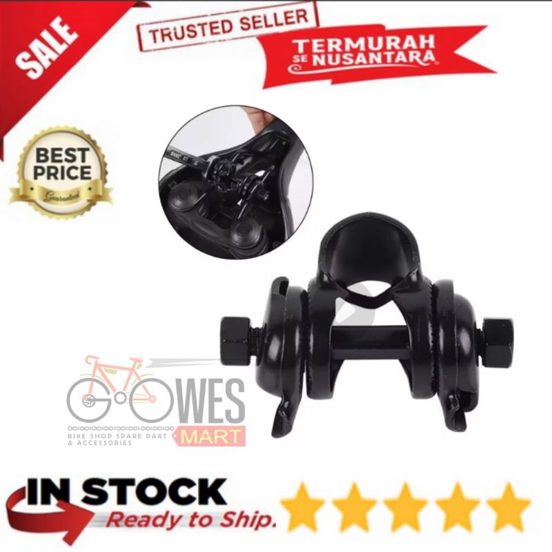 Jual Bracket Clamp Jok Sepeda 22.2mm – Adapter Saddle Mount untuk ...