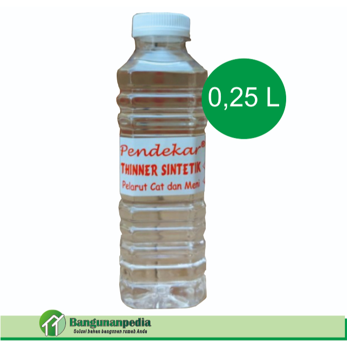 Jual Thinner botol / Tiner pengencer cat / Thinner botol | Shopee Indonesia