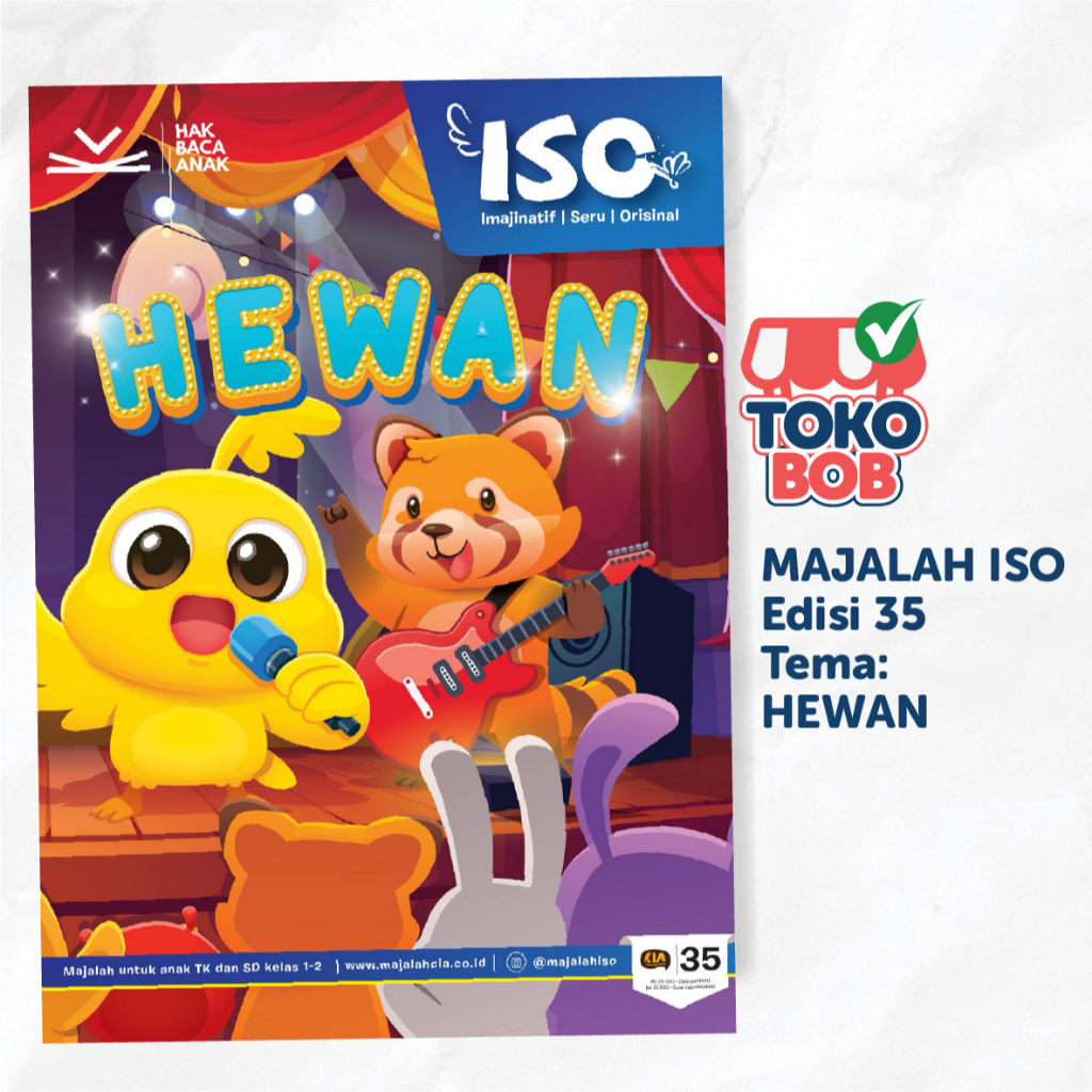 Jual ISO EDISI 35 - HEWAN (1) | Shopee Indonesia