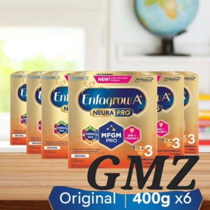 Jual Enfagrow A+ 3 Original 400 gr Kemasan Baru Formula MFGM PRO ...