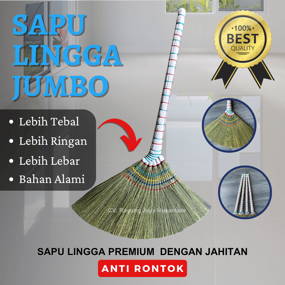 Jual SAPU LANTAI RAYUNG PREMIUM ANTI RONTOK [LINGGA] | Shopee Indonesia