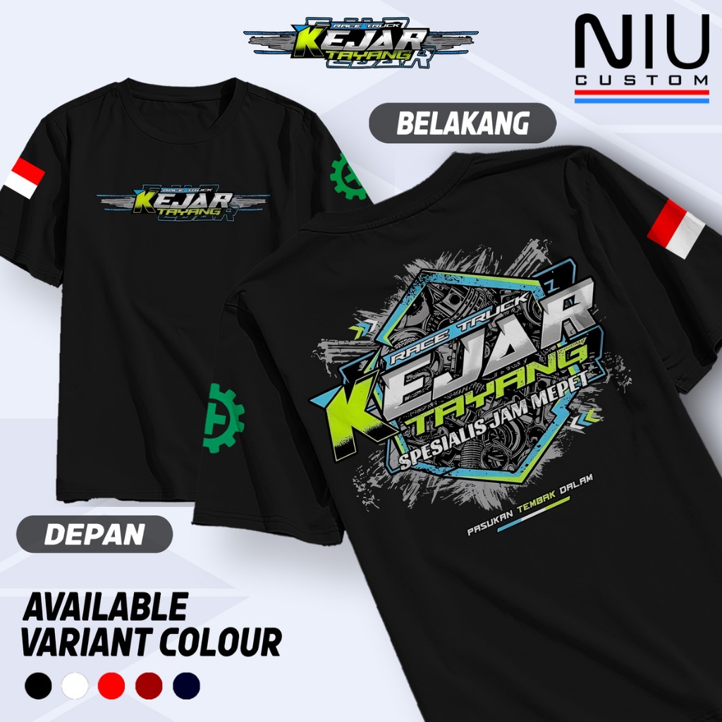 Jual Kaos Race Truck Kejar Tayang Spesialis Jam Mepet Pasukan Tembak ...