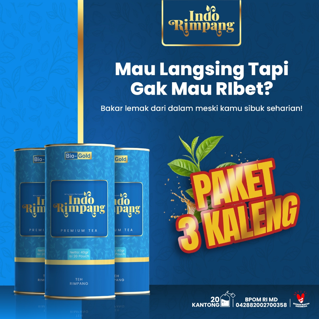 Jual Bundling 3 Pouch Lebih Hemat Teh Rimpang JSR Bio Gold Celup Rempah ...