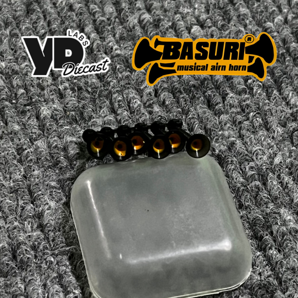 Jual Corong Basuri Bolong 6 Not Kuning Miniatur Bus | Shopee Indonesia