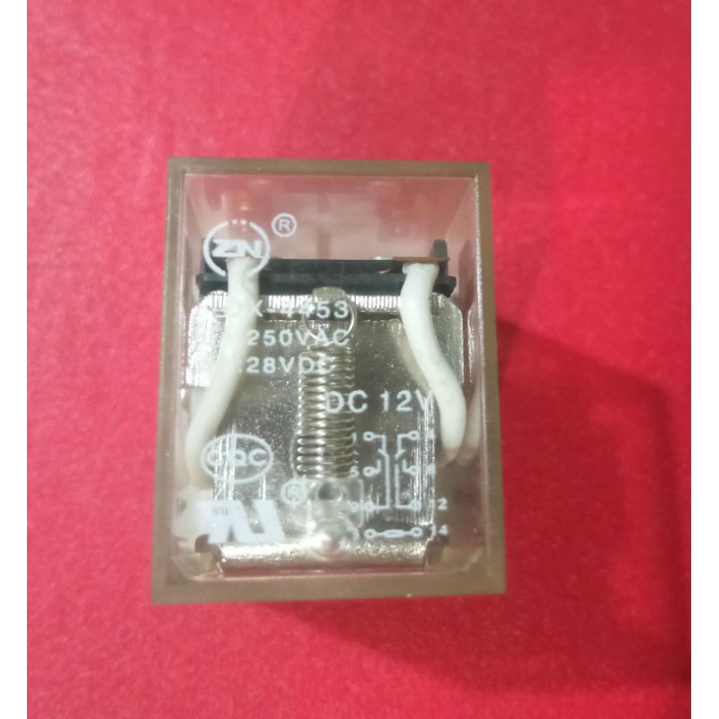 Jual RELAY MERK ZN 12 VOLT 8 PIN KAKI | Shopee Indonesia