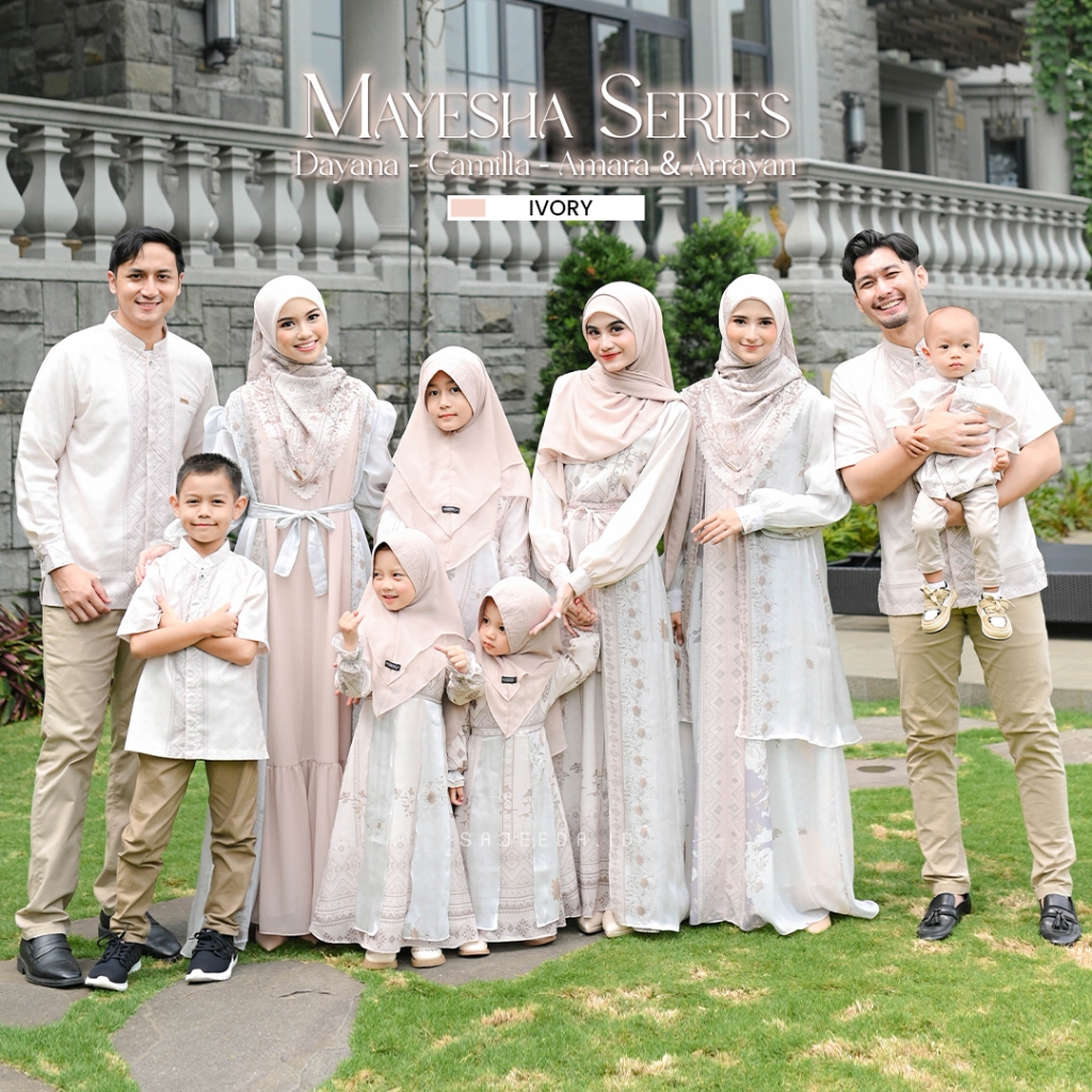 Jual MAYESHA SERIES - IVORY - SAJEEDA | Shopee Indonesia