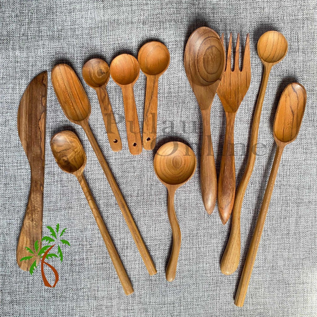 Jual Produk Kayu Jati Perhutani - Sendok makan - Takar - Pulau online ...