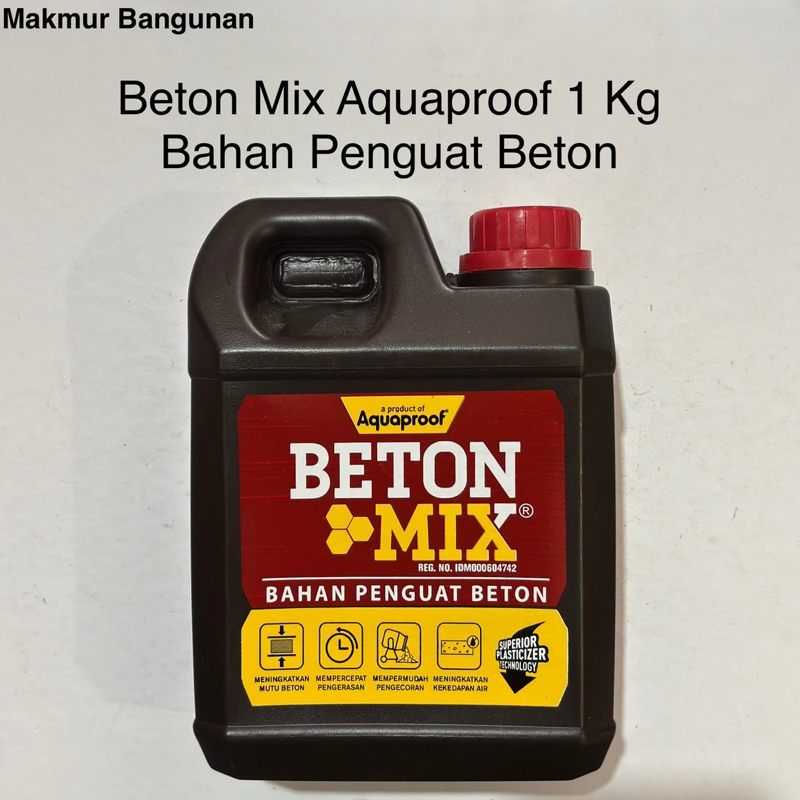 Jual Beton Mix 1 Kg Aquaproof | Bahan Penguat Beton | Obat Pengeras ...