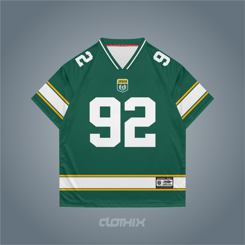 Jual Clothixoff Jersey Streetwear Number 92 Jersey Hockey Jersey Sepak ...