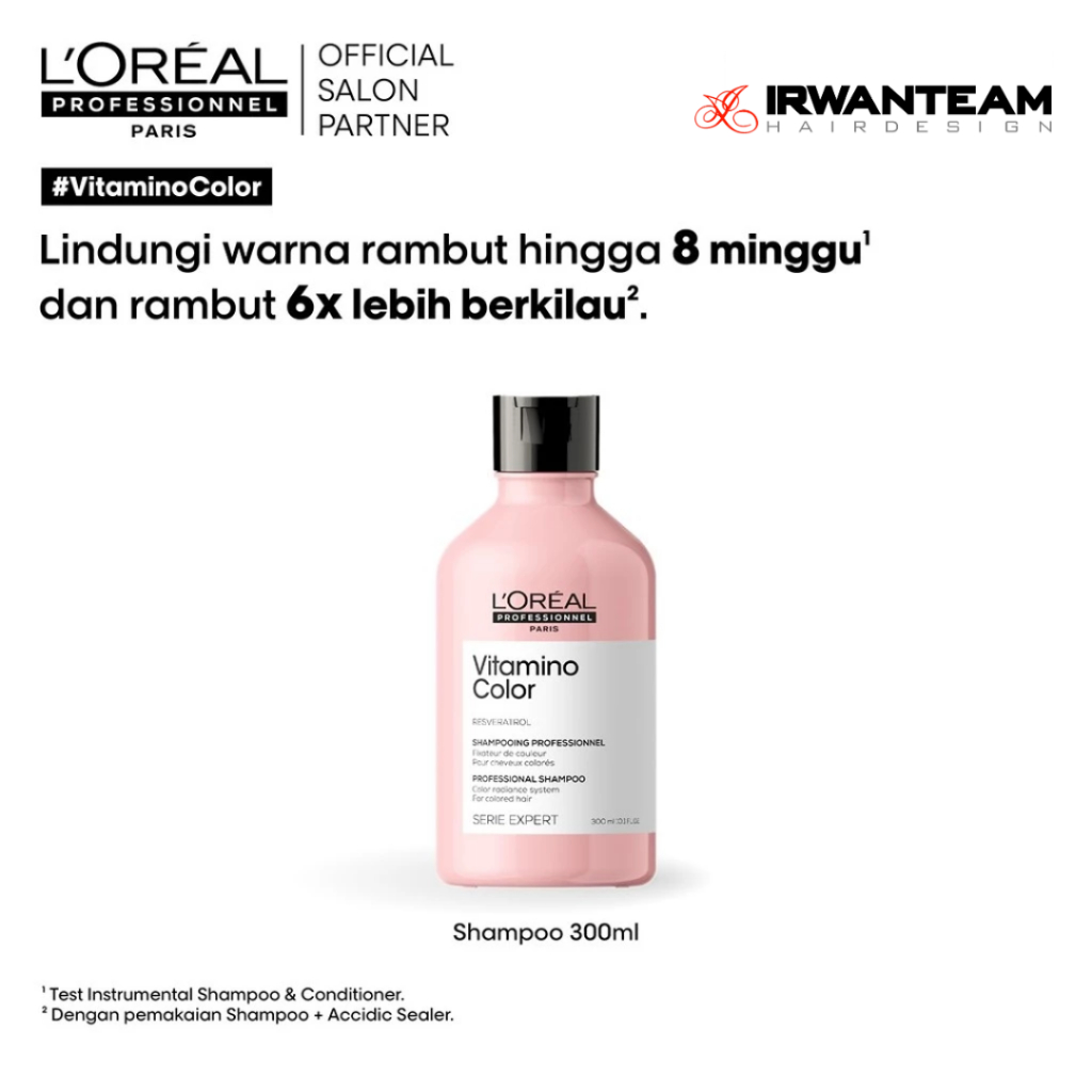 Jual L'Oreal Professionnel Vitamino Color Hair Shampoo Untuk Rambut ...