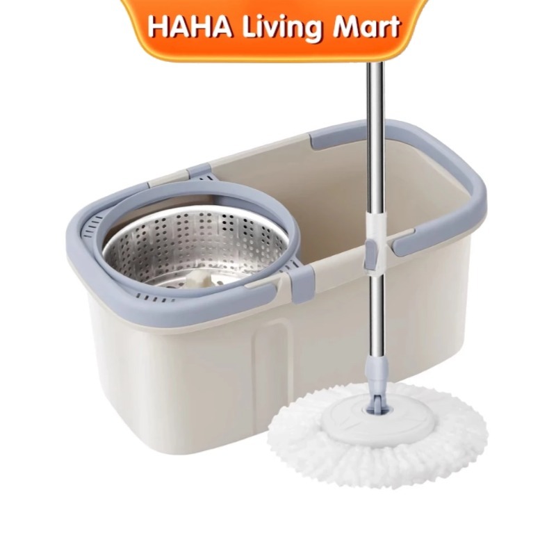Jual Alat Pel Lantai Mop Dengan Rol 360° Automatic Spin Mop Alat Pel ...