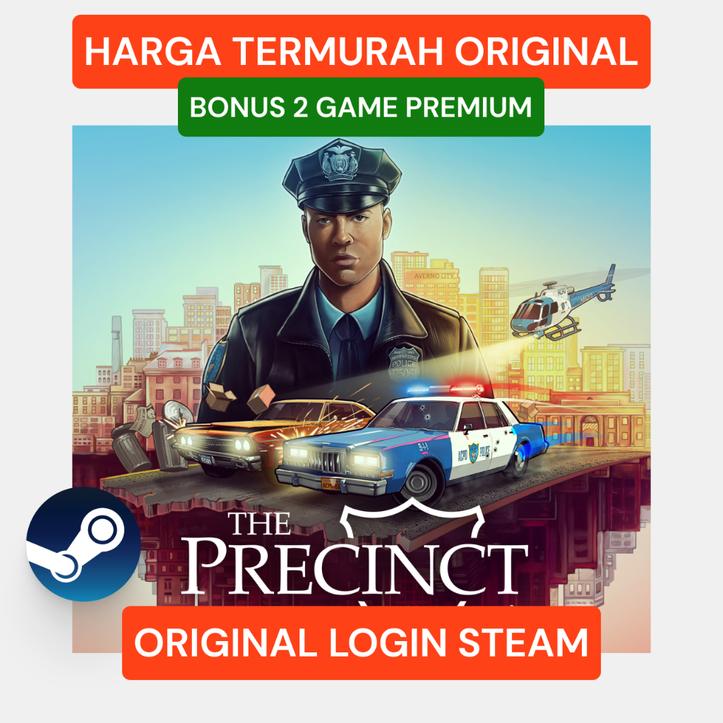 Jual The Precinct Original Game Steam - Game Simulator Polisi - Game Laptop PC Steam Deck Ayaneo ...