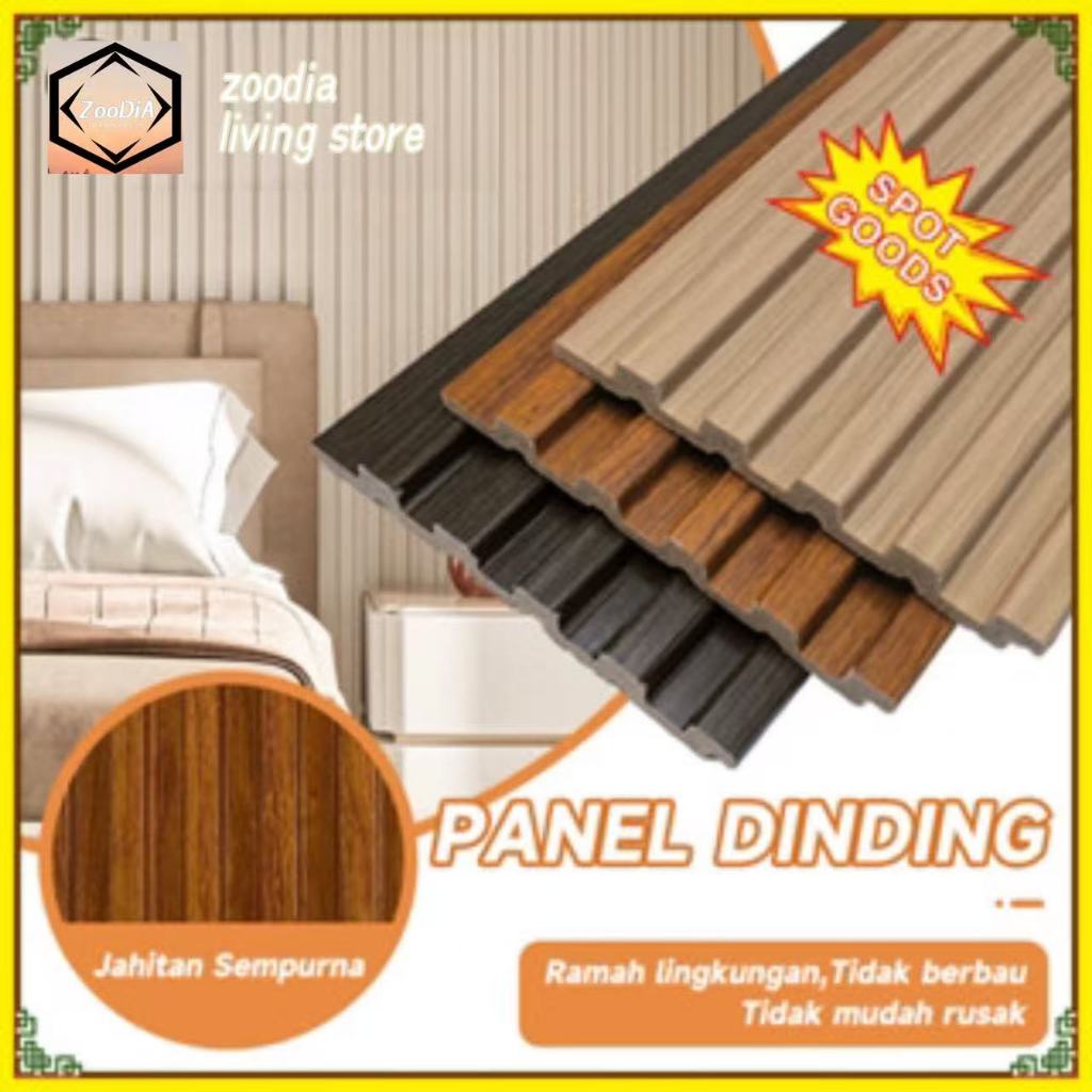 Jual PROMO 12x100cm Wood Panel 3D WPC /Wall Panel WPC | Environmentally ...