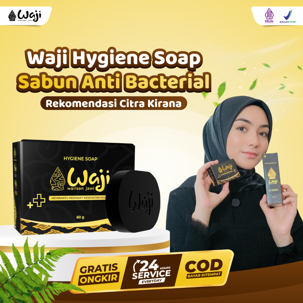 Jual SABUN WAJI - Sabun Antibakteri Antijamur & Antiinflamasi Ampuh ...