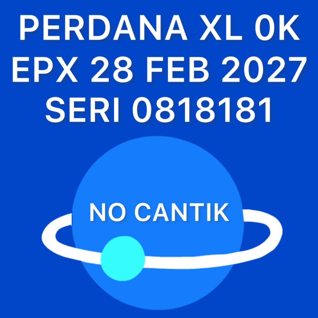 Jual Kartu Perdana XL 0K SERI 0818181 (AABB, ABAB & TRIPLE TENGAH) | Shopee Indonesia
