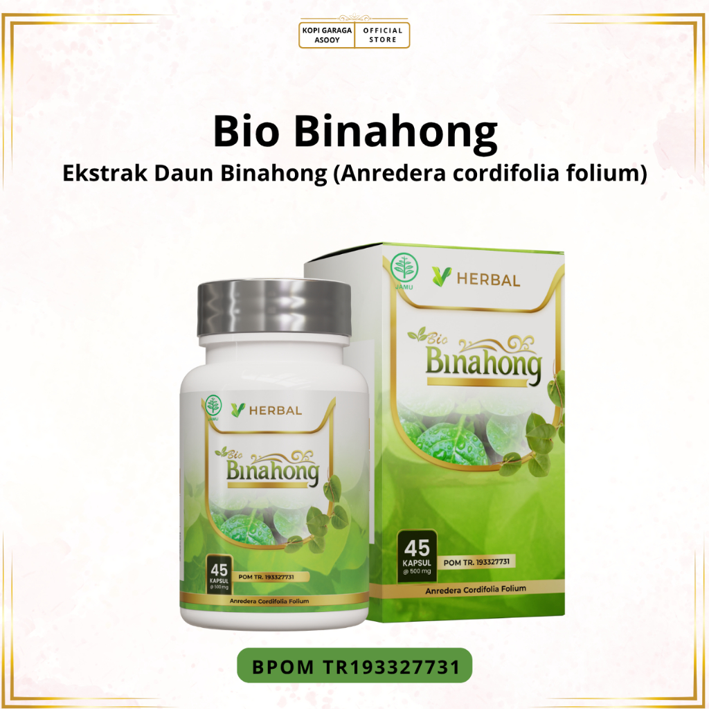 Jual Bio Binahong Kapsul Daun Binahong Inayah Dengan Ekstra Albumin Ikan Gabus Bpom dan HALAL ...