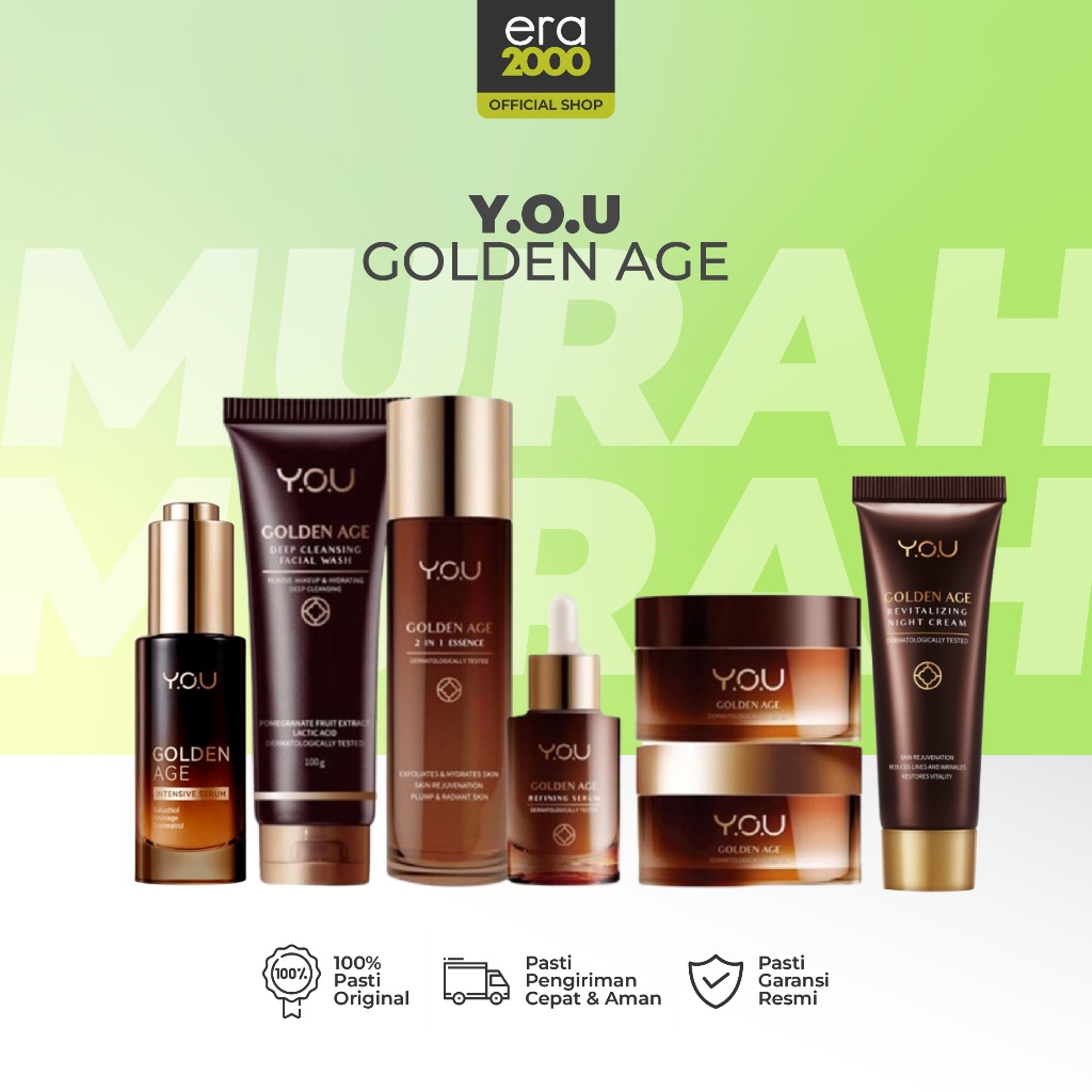 Jual Era 2000-Y.O.U Golden Age Series | Intensive Serum | Iluminating ...