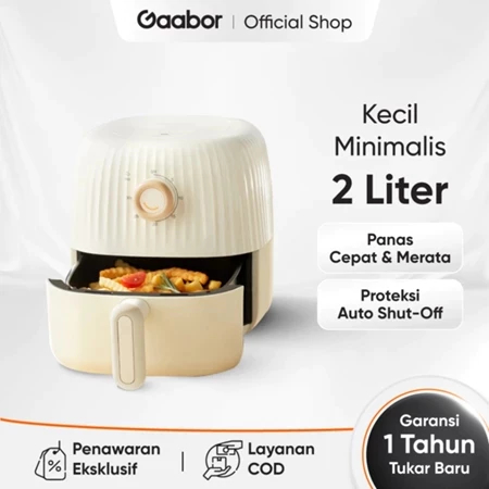 Jual Gaabor gabor MINI Air Fryer Kecil 600W Low Watt Mesin Penggorengan ...