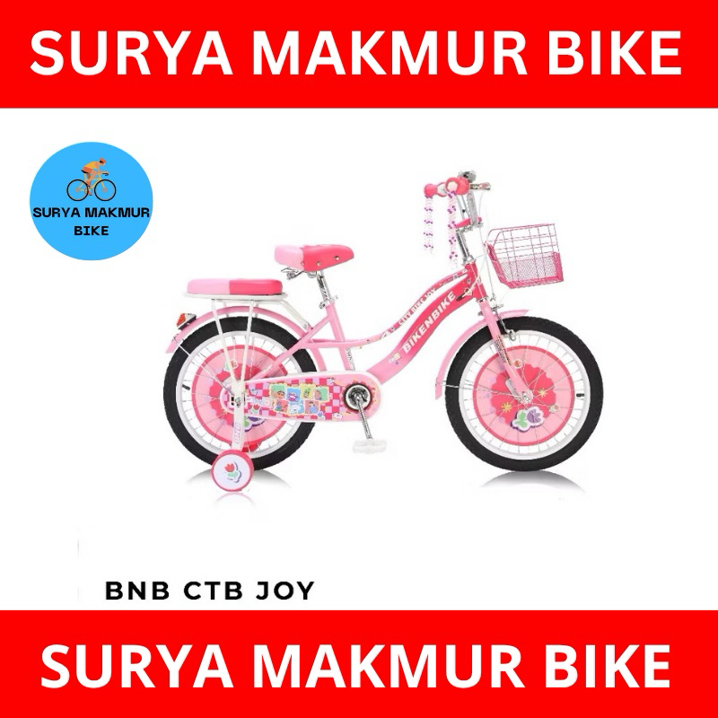 Jual Sepeda anak perempuan 12"16"18" BNB joy | Shopee Indonesia