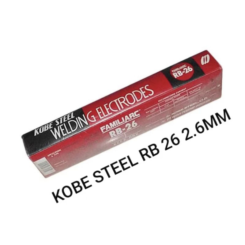 Jual Kawat las Besi Kobe steel Original RB26 2.6mm | Shopee Indonesia