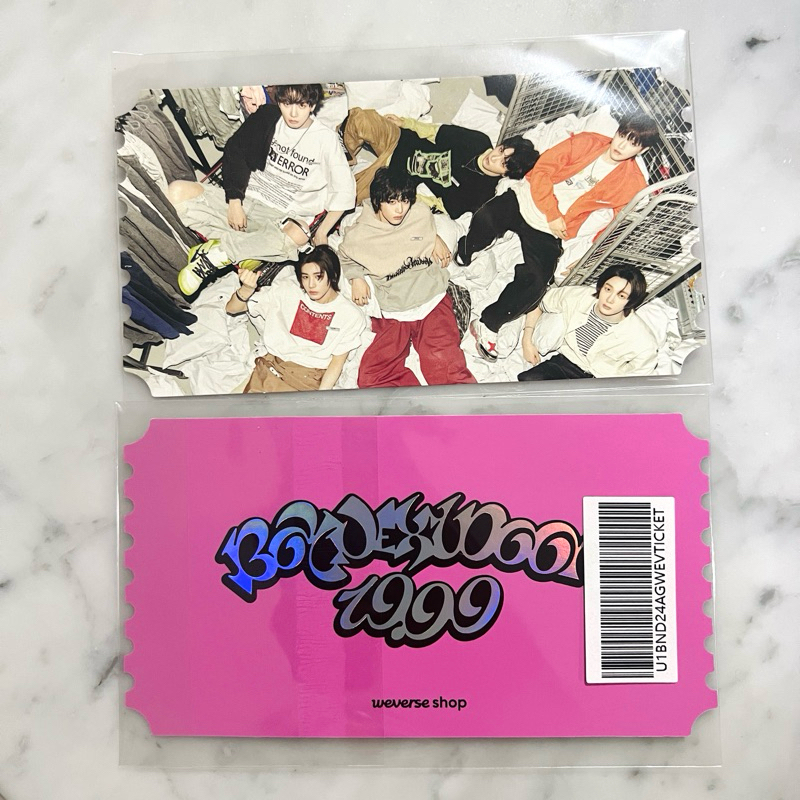 Jual [READY] Official BOYNEXTDOOR Benefit Weverse POB Group Ticket ...