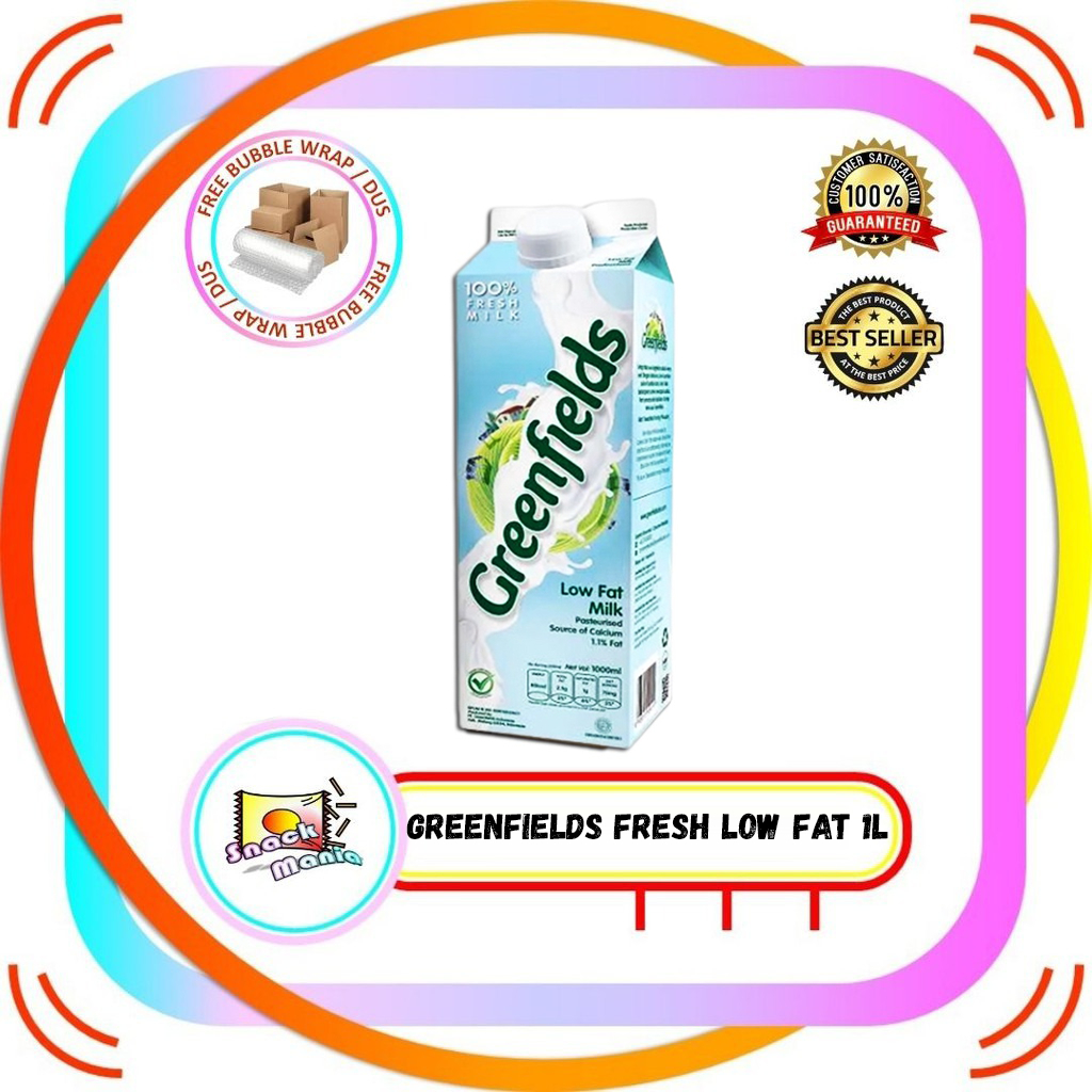 Jual Greenfields FRESH Low Fat Milk Susu Rendah Lemak Greenfield 1 ...