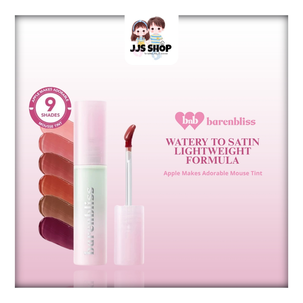 Jual BNB Barenbliss Apple Makes Adorable Mousse Tint Lip Mousse Tint ...