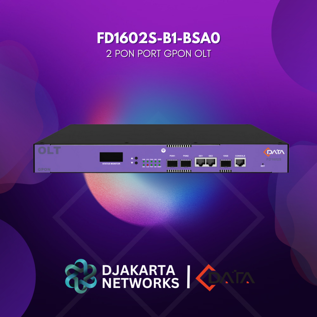 Jual CDATA FD1602S-B1-BSA0 2 PON Port GPON OLT PSU AC+BBU | Shopee Indonesia