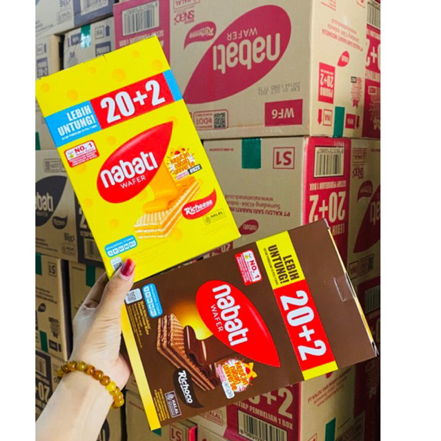 Jual Wafer nabati Box 500(1box 5gr isi 20pcs) | Shopee Indonesia