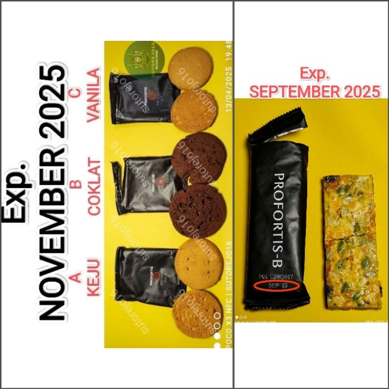 Jual Profortis cookies kue biscuit snack ransum tni tipe eprokal plus ...