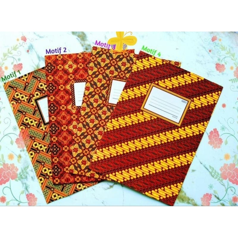 Jual STOPMAP MOTIF BATIK GLOSSY 1 PACK ISI 10 PCS | Shopee Indonesia