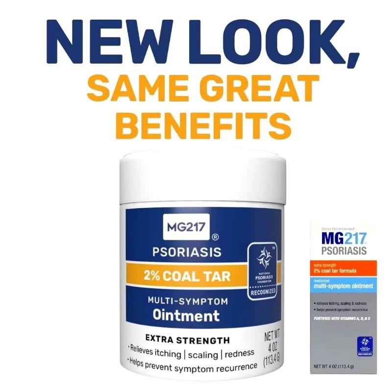 Jual MG217 PSORIASIS MEDICATED 2% COAL TAR FORMULA MULTI SYMPTOM ...