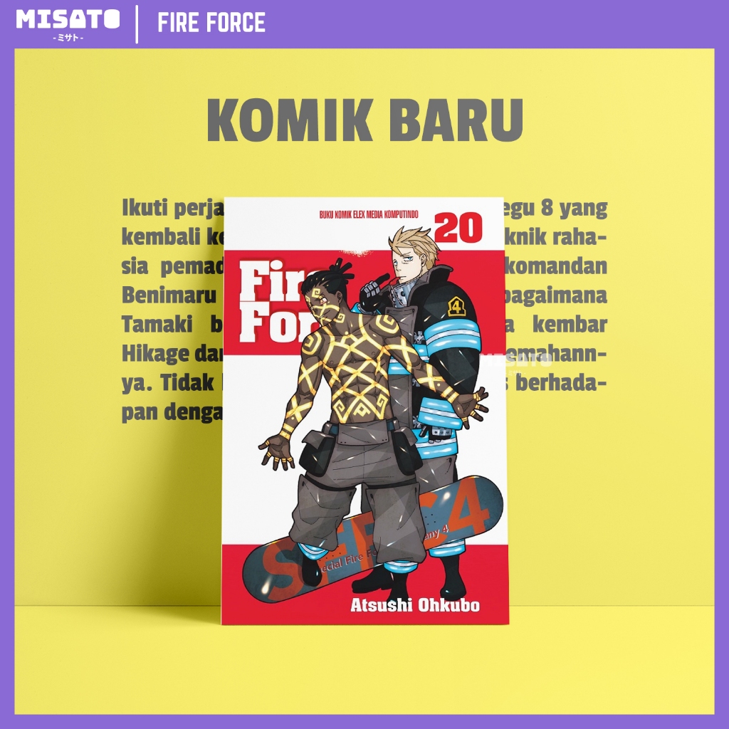 Jual Fire Force (Enen no Shouboutai), Vol. 20 by Atsushi Ookubo ...