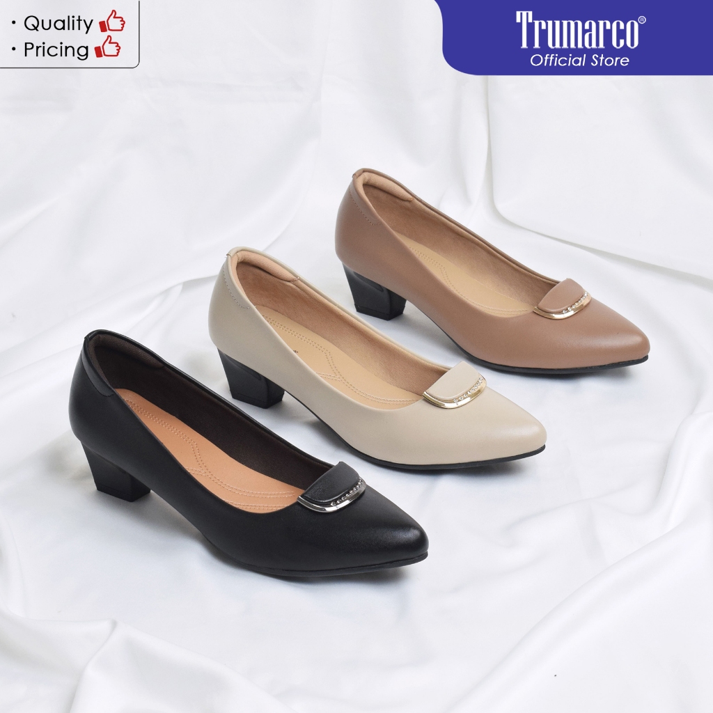Jual TRUMARCO Sepatu Pantofel Wanita / Sepatu Kerja Wanita THE 509 ...