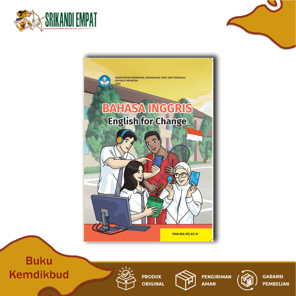 Jual Buku HET: Bahasa Inggris: English for Change untuk SMA/MA Kelas XI Kurikulum Merdeka ...