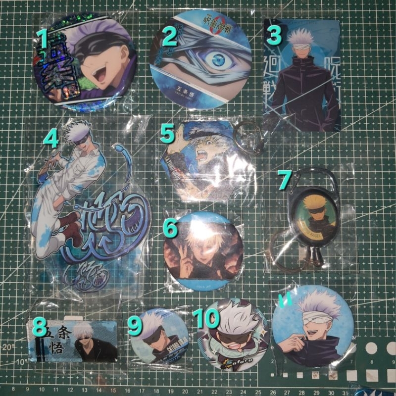 Jual OFFICIAL MERCH GOJO SATORU | Shopee Indonesia