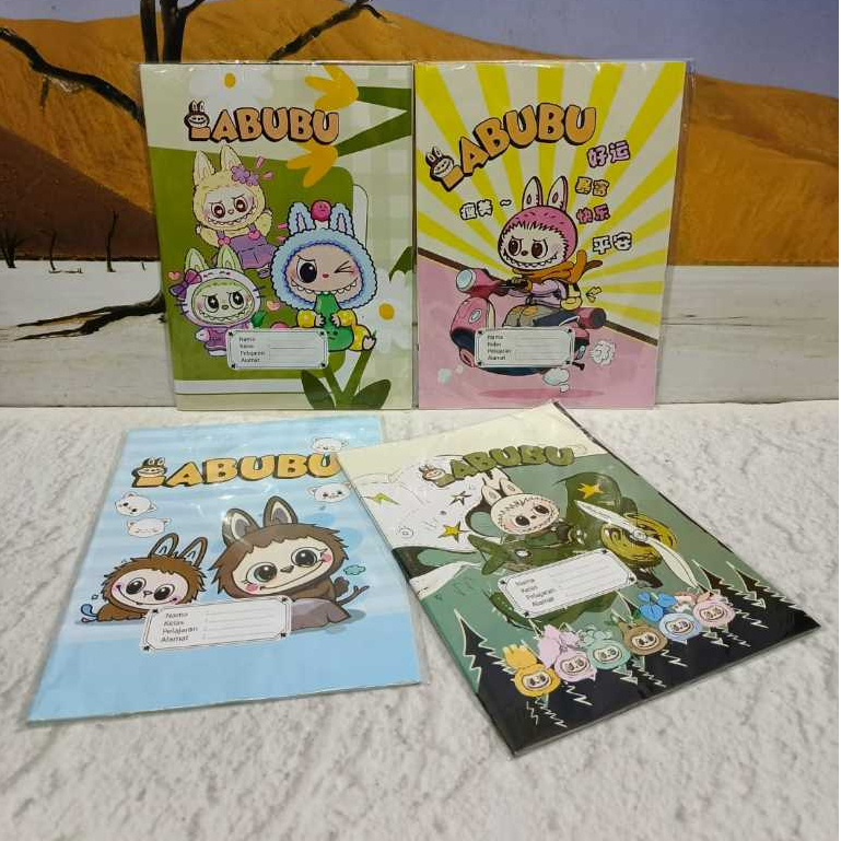 Jual SAMPUL BUKU TULIS LABUBU | Shopee Indonesia
