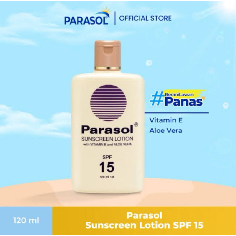 Jual Parasol Sunscreen Lotion SPF 15 120 ml | Shopee Indonesia