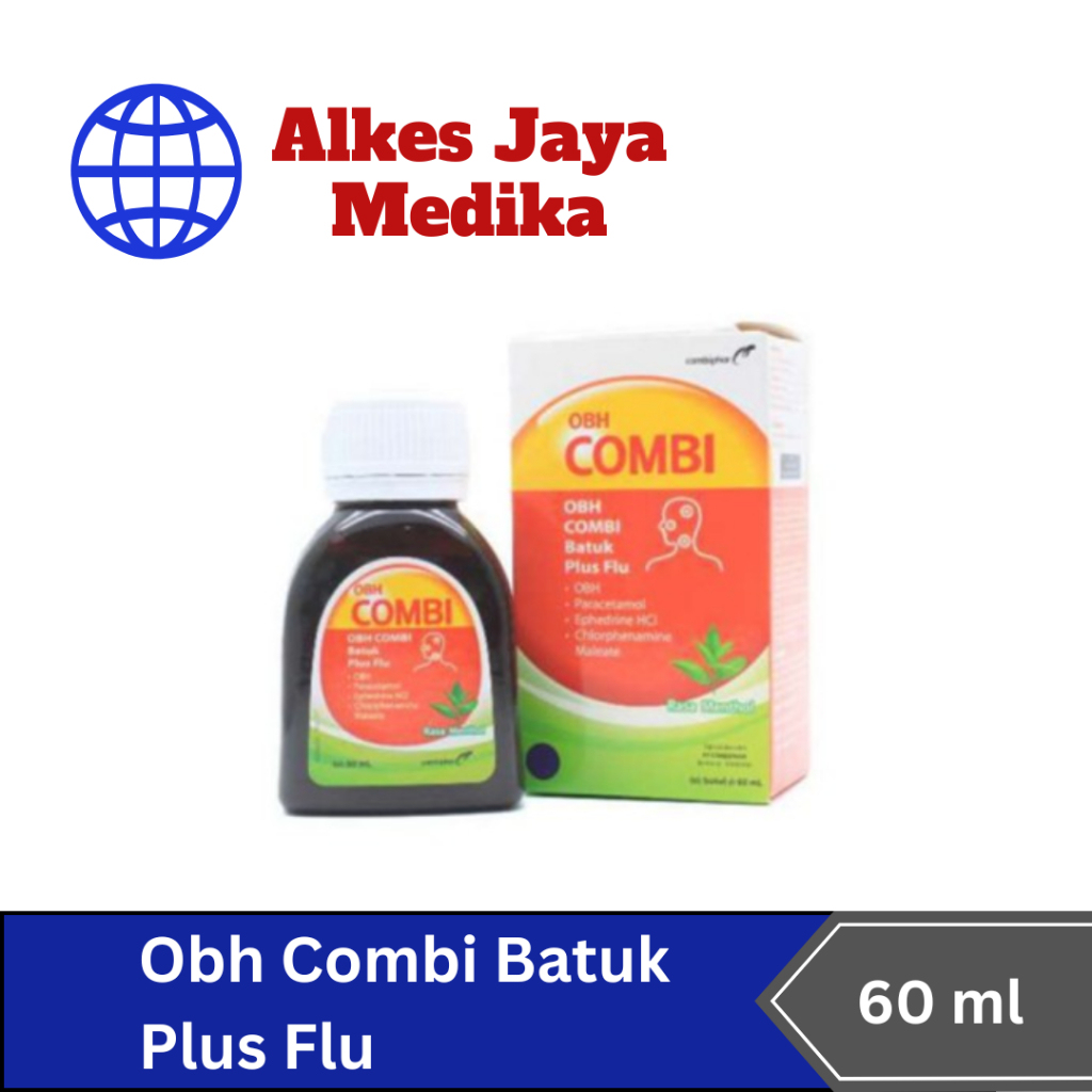Jual OBH Combi Batuk Plus Flu 60 ml ( Obat Batuk Pilek ) | Shopee Indonesia