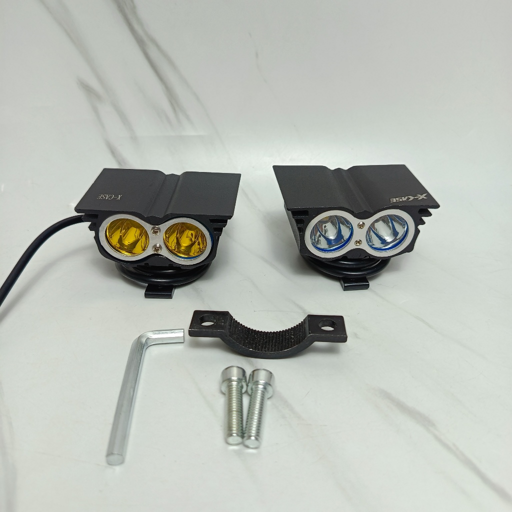 Jual Lampu Tembak Sorot Motor Dan Mobil LED CREE Mini Owl 2 Mata Lampu Sorot Model Mata Elang 2 ...